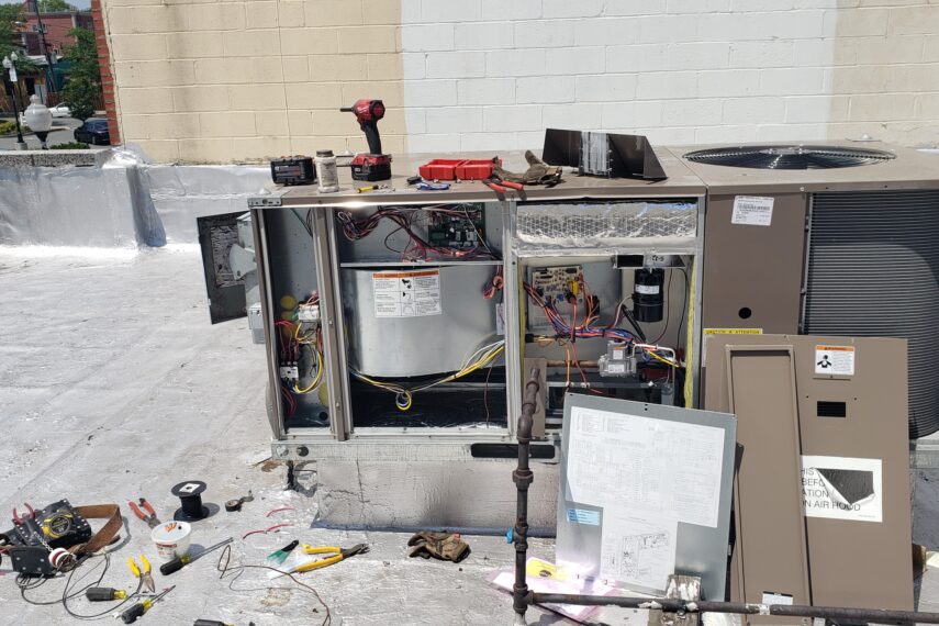 Dunkin Clifton NJ RTU Installation | OLTROM