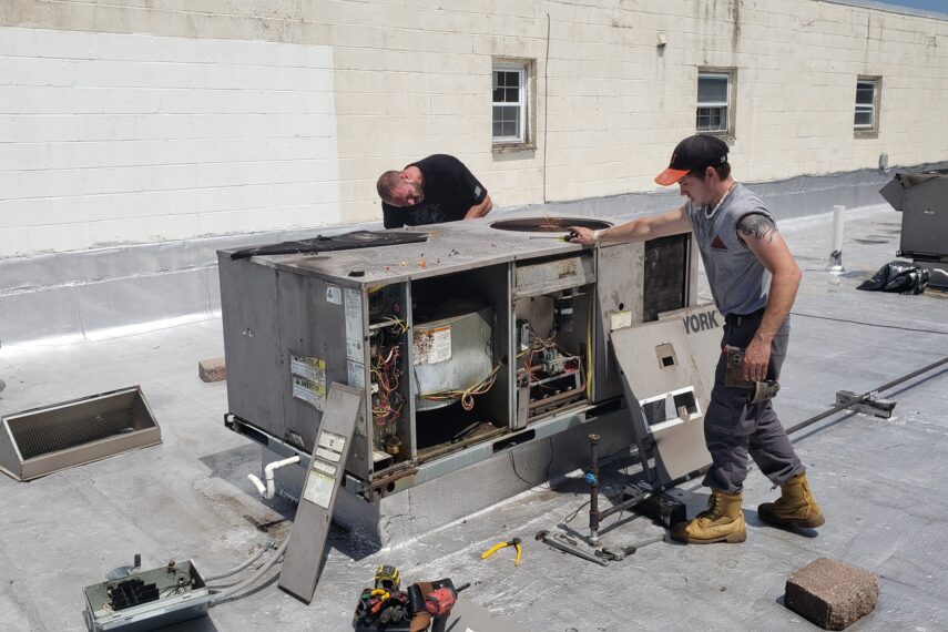 Dunkin Clifton NJ RTU Installation | OLTROM