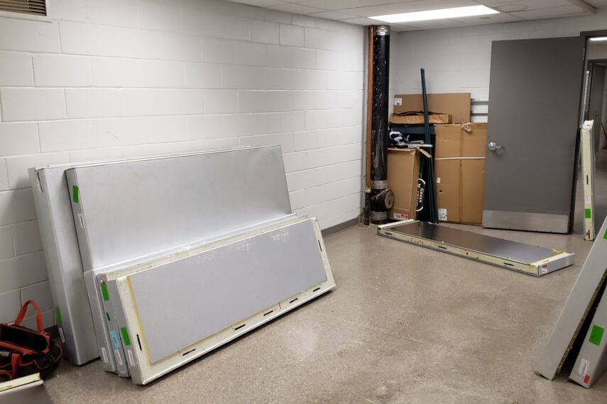 Bloomfield High School Walk in freezer installation | OLTROM